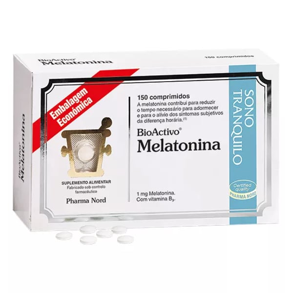 BioActivo Melatonina x150 | aSuaFarmáciaOnline